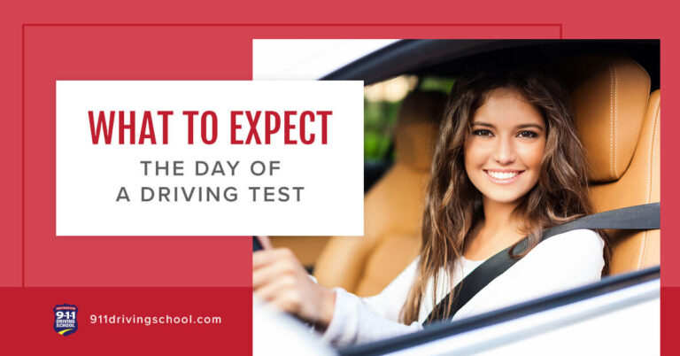 What to Expect the Day of a Driving Test - 911 Driving School